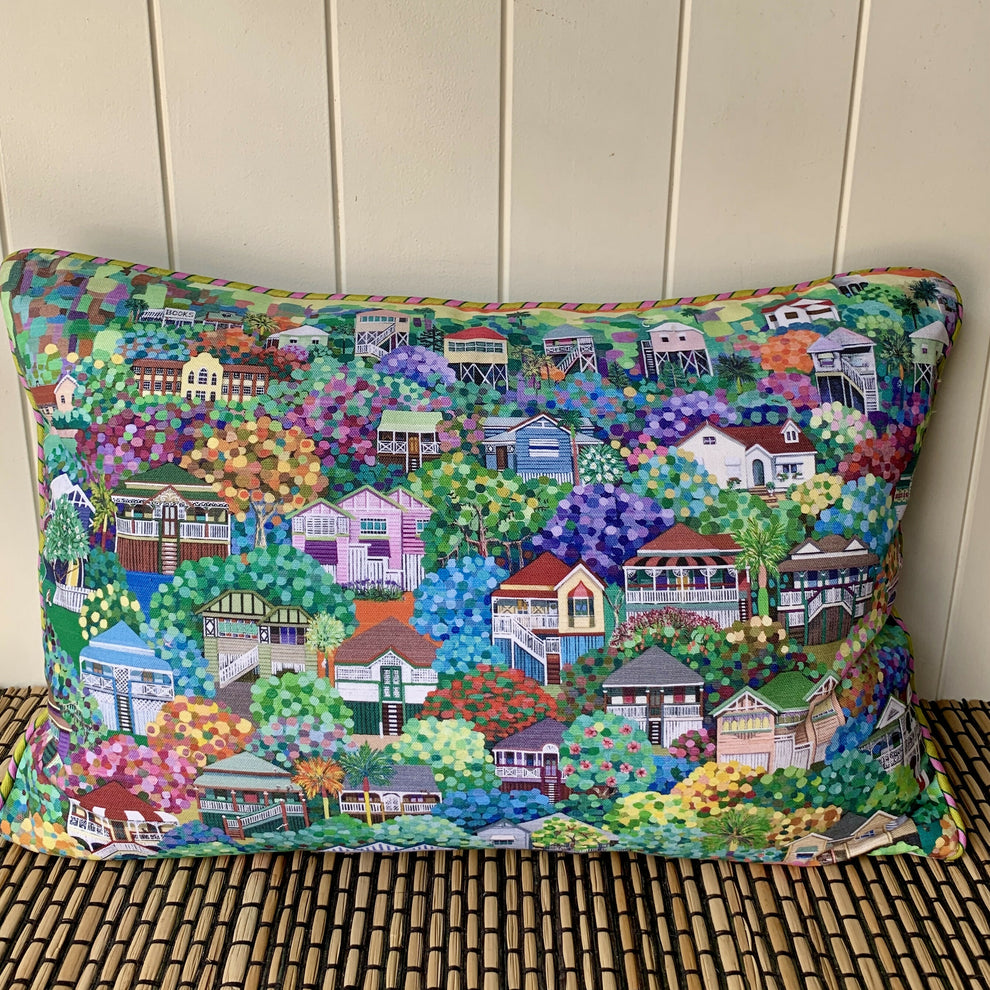 Saffron Sunset Cushion - Debra Hood – Antiquely